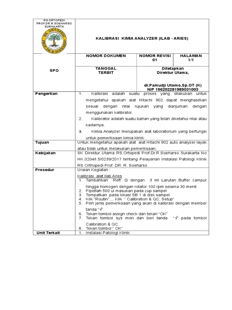 SPO Kal Alat Ilab | PDF