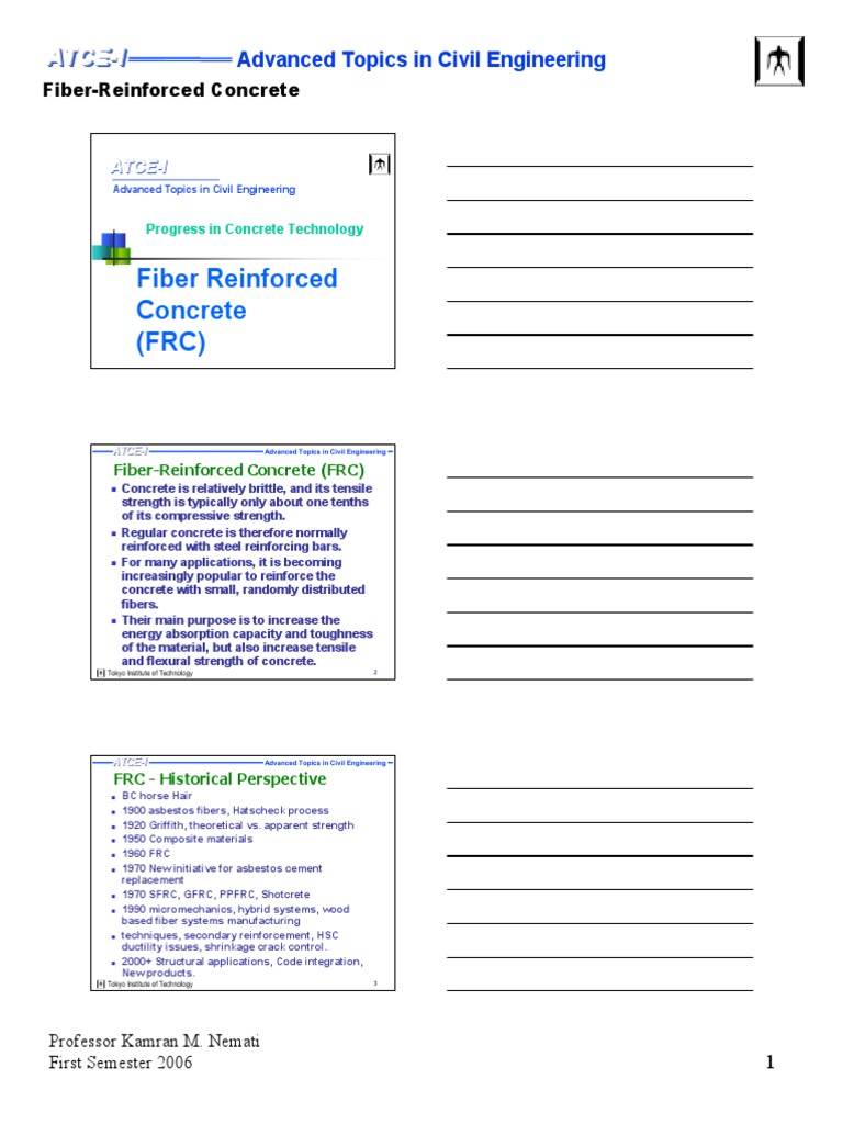 FRC PDF | PDF | Fracture | Concrete