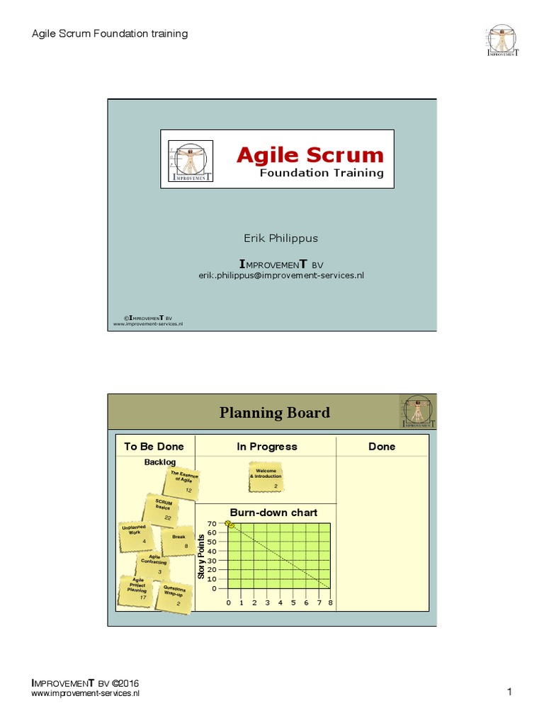Agile Scrum Foundation Training PDF | PDF | Agile Software Development ...