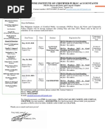 Invitation Letter For Benchmarking | PDF