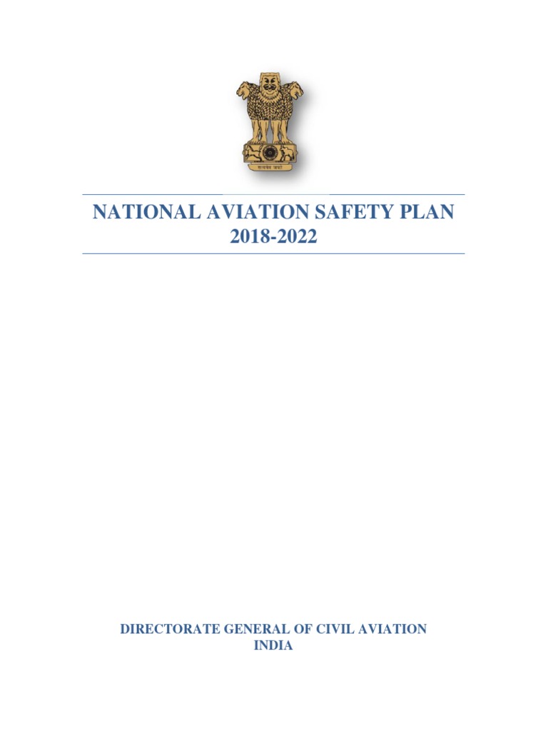 National Aviation Safety Plan | PDF | Aviation Safety | Air Traffic Control