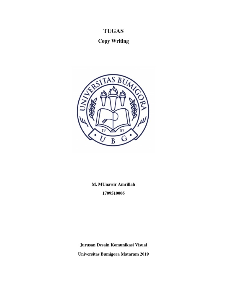 Tugas Copy Writing | PDF