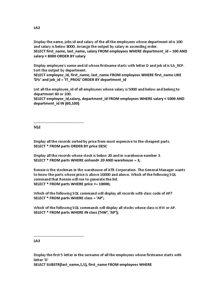 Prog113a 1st Semester | PDF | Pl/Sql | Information Retrieval