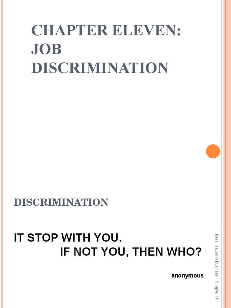 Job Discrimination | PDF | Sexual Harassment | Affirmative Action