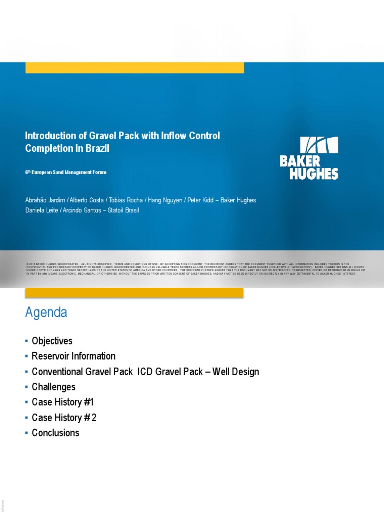 Introduction of Gravel Pack With Inflow Control Completions in Brazil ...