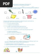 E.P.P Home Economics 2nd Quarter Test With Tos and Answer Key | PDF