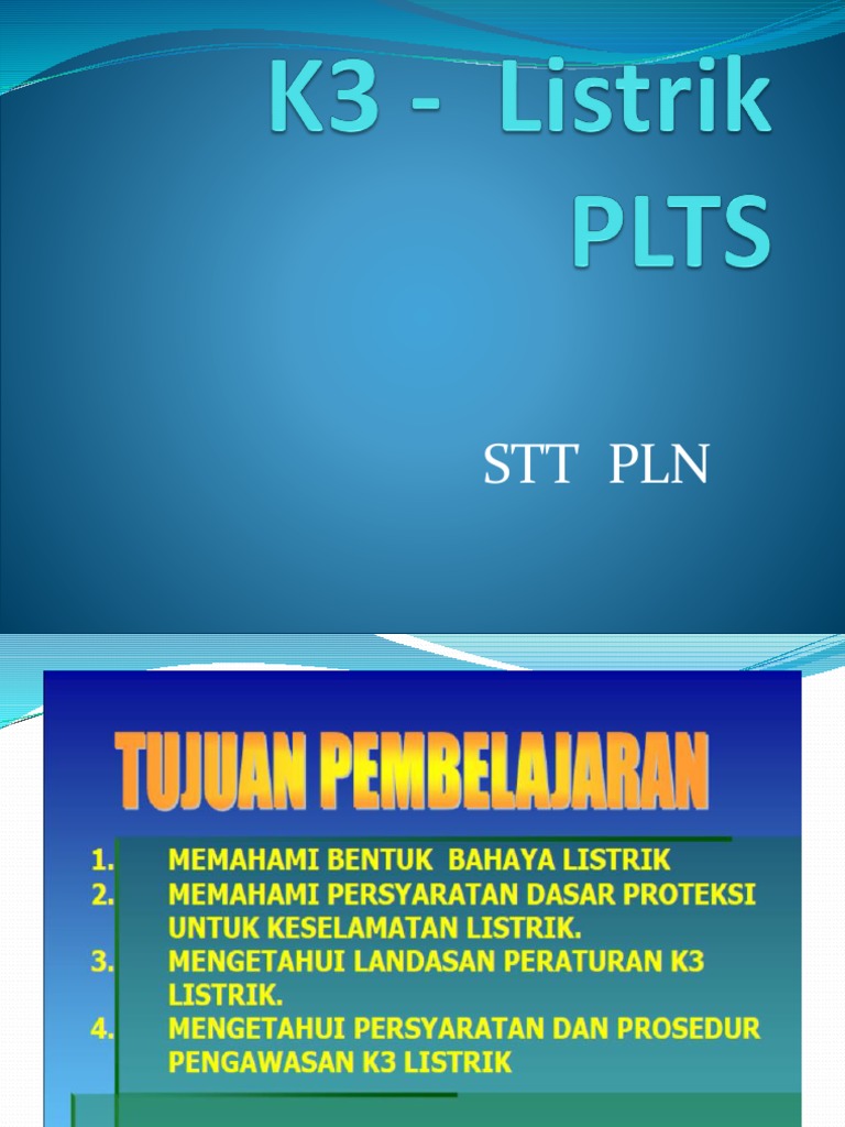 STT PLN Hazards Risks and Control Measures | PDF