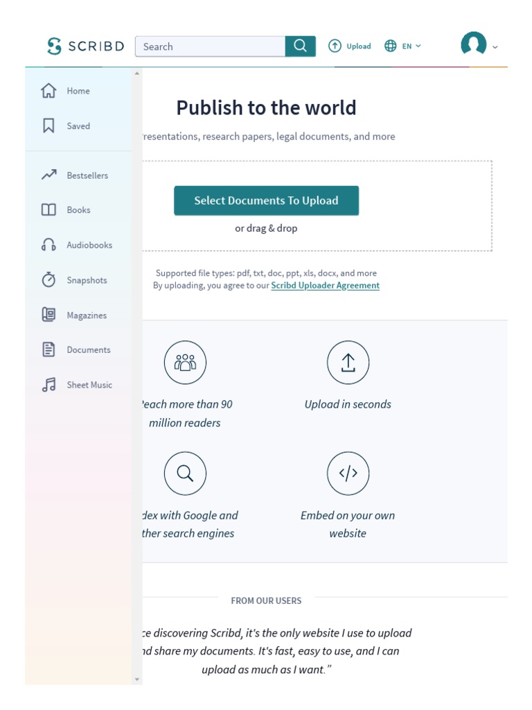 Sans 1313 Upload PDF | PDF | Scribd | Multimedia