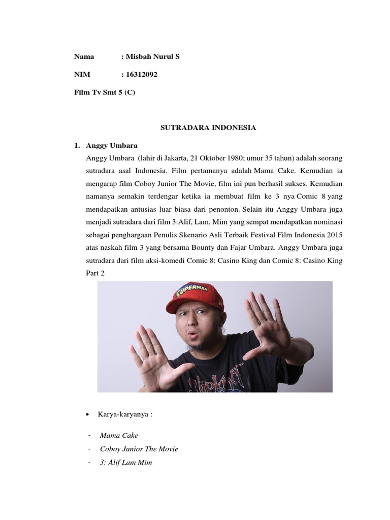 Sutradara Indonesia | PDF