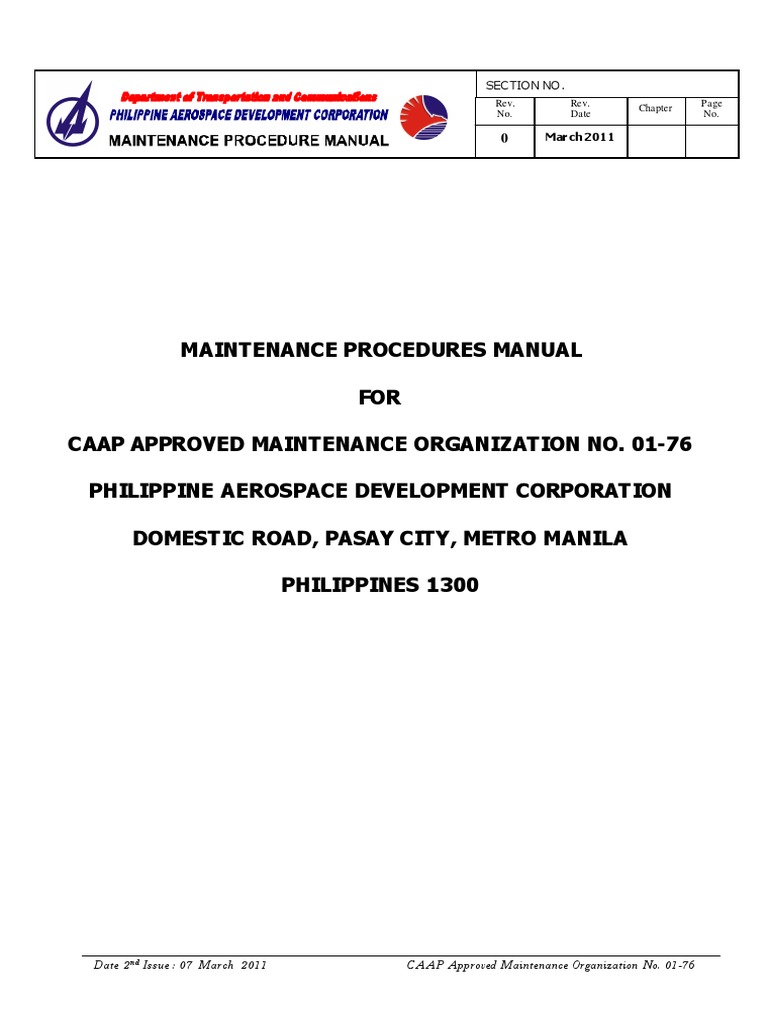 Amo MPM 01 | PDF | Audit | Aviation