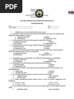 Grade 11 Reading & Writing Exam Q4 | PDF | Hyperlink | Résumé