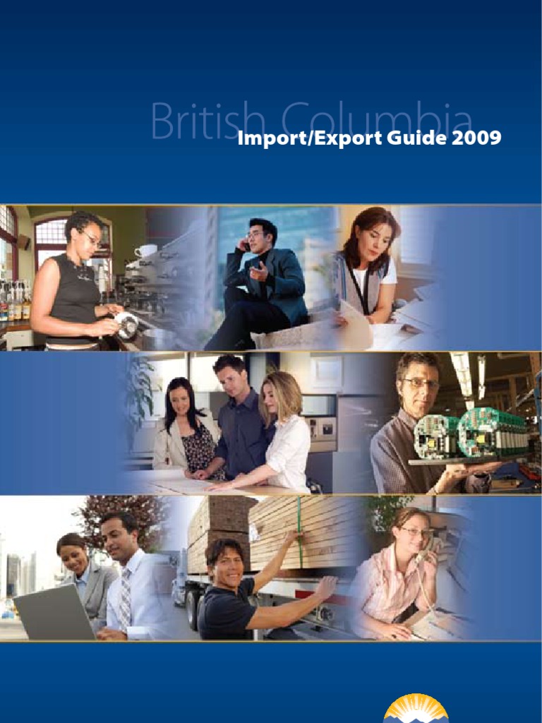 BC Import/Export Guide | PDF | Small Business | British Columbia