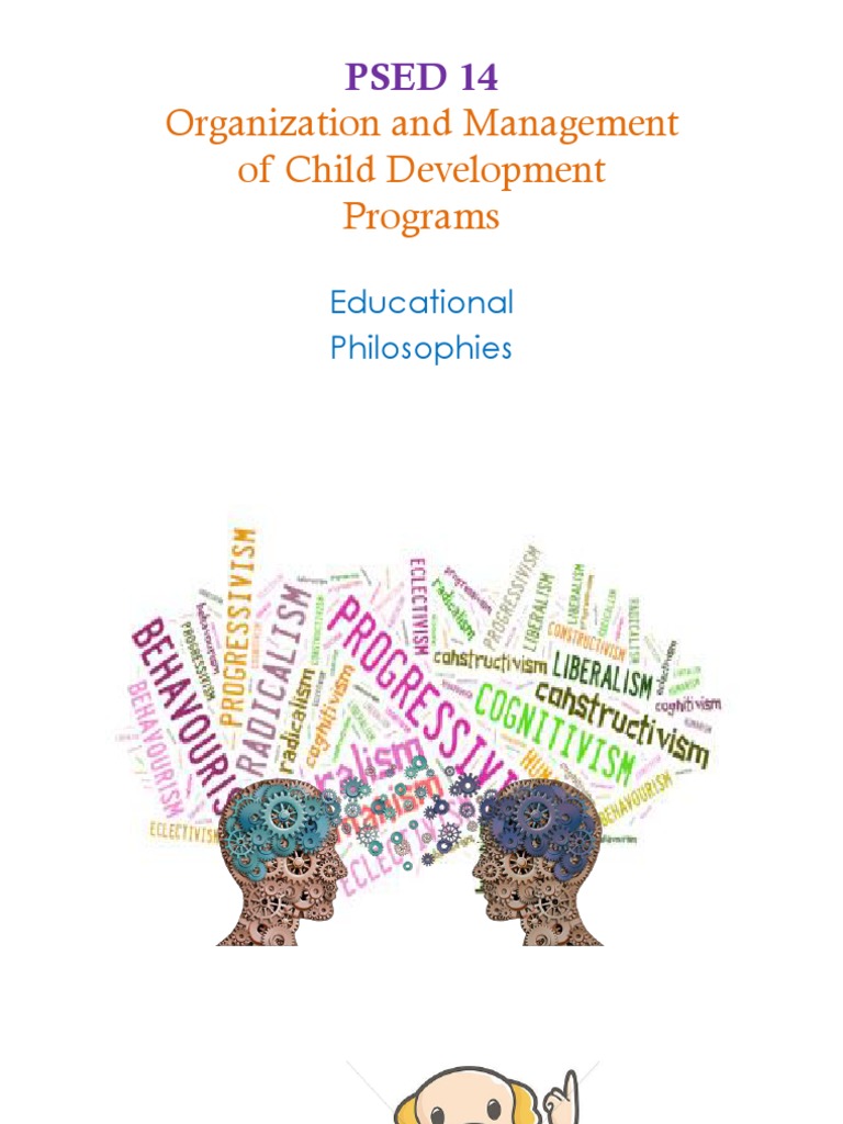 Organization and Management of Child Development Programs: Psed 14 ...