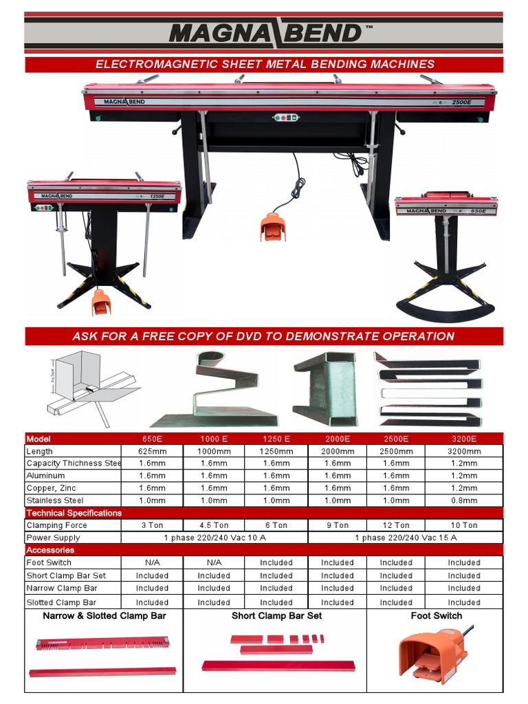 Magnabend Brochure | PDF