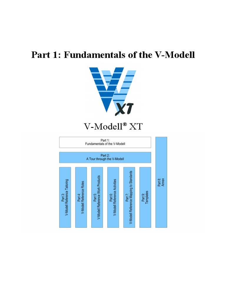 V Modell XT - V1.3 PDF | PDF | Software Development | Project Management