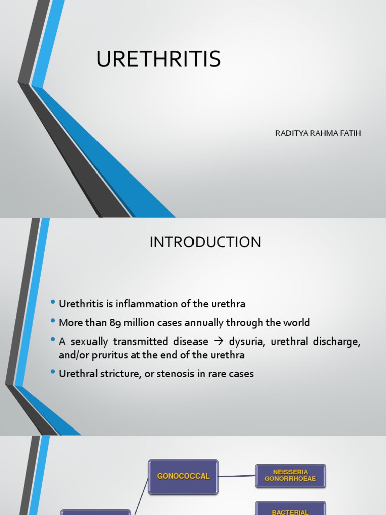 Urethritis PPT Fatih | Download Free PDF | Health Sciences | Medical ...
