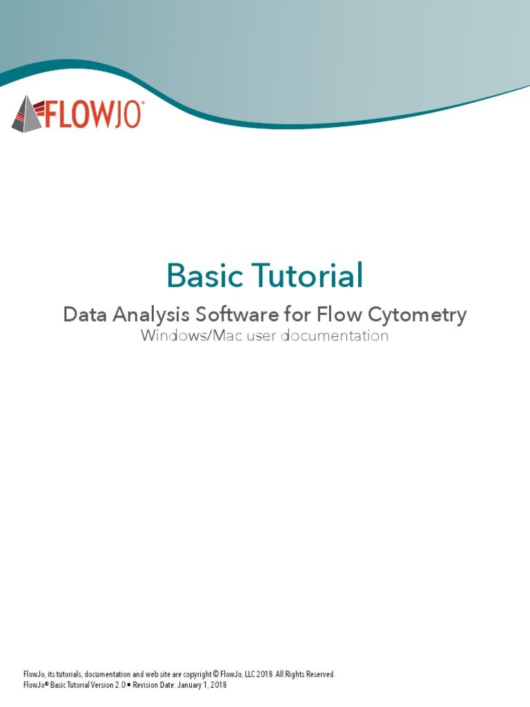 FlowJo® Basic Tutorial ©2018 | PDF | Data Analysis | Flow Cytometry