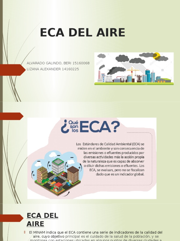 Eca Del Aire3 | PDF | Atmósfera de tierra | Partículas