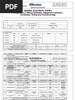 Megger Test Report Form | PDF | Electricity | Equipment