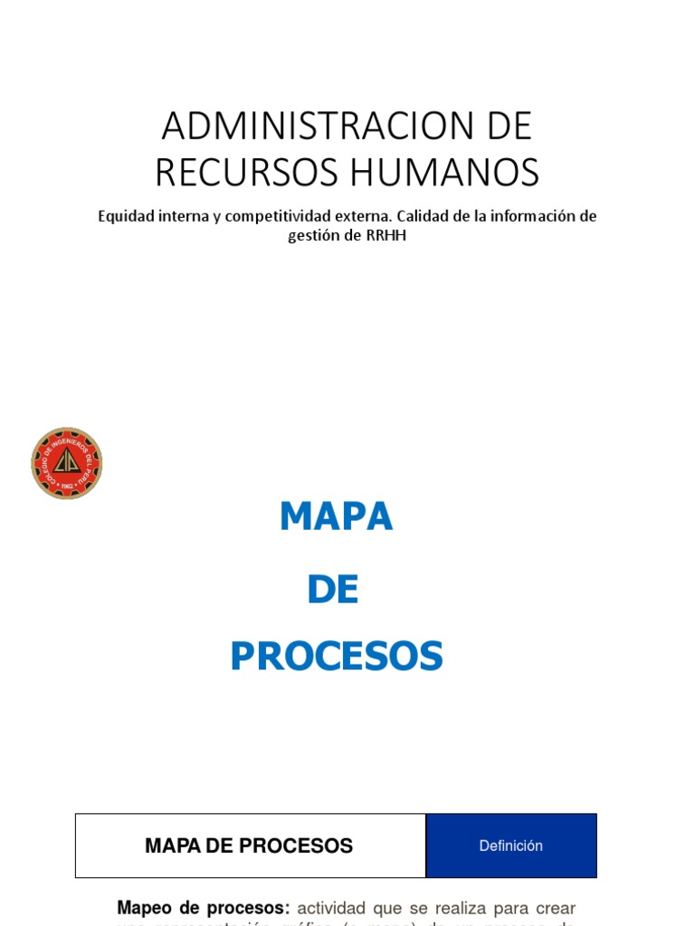 Equidad Interna y Competitividad Externa. Calidad de La Informacion de ...