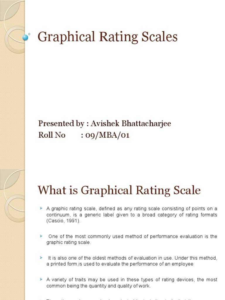 Graphical Rating Scales | PDF | Performance Appraisal | Applied Psychology