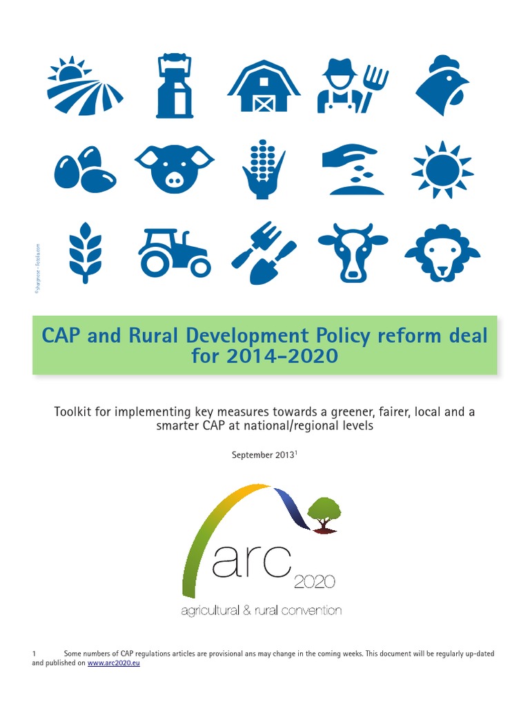 CAP and Rural Development Policy Reform Deal For 2014-2020 | PDF ...