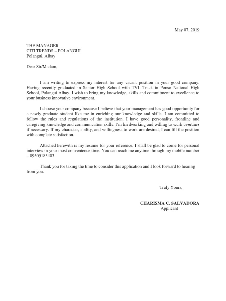 Application Letter - All | PDF | Behavioural Sciences | Psychological ...