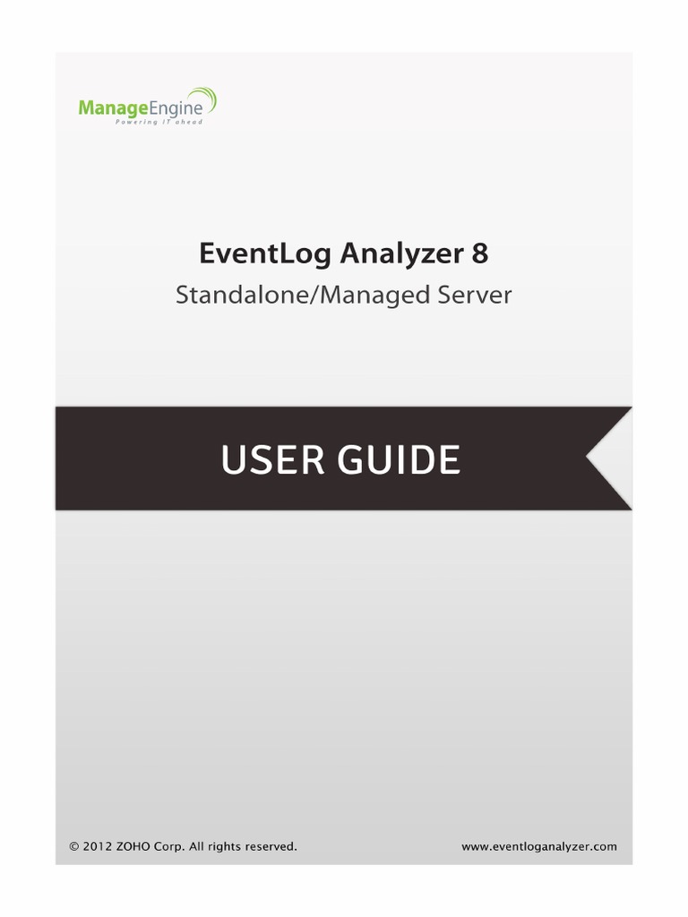 Eventloganalyzer Userguide PDF | PDF | Port (Computer Networking) | Radius