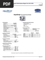 Chiller Data Sheet | PDF | Heat Exchanger | Heating, Ventilating, And ...