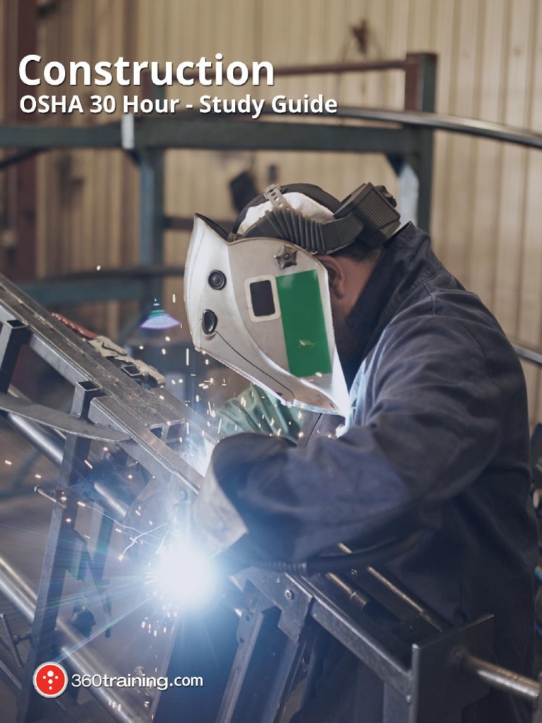 OSHA - 30-Hr Construction - StudyGuide - v2 PDF | PDF | Occupational ... OSHA - 30-Hr Construction - StudyGuide - v2 PDF | PDF | Occupational ...