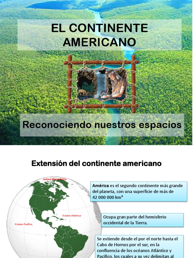 Continenete Americano | PDF | Américas | océano Pacífico