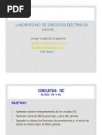 Filtro RLC Pasa Banda Especificaciones y Ecuaciones de Diseño | PDF ...