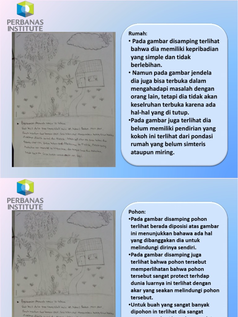 COntoh Penilaian HTP | PDF