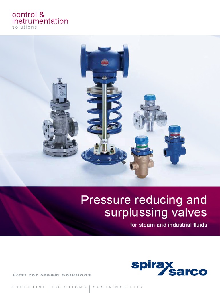 Pressure Reducing and Surplussing Valves For Steam and Industrial ...
