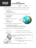 Las Zonas Climáticas | PDF | Historia