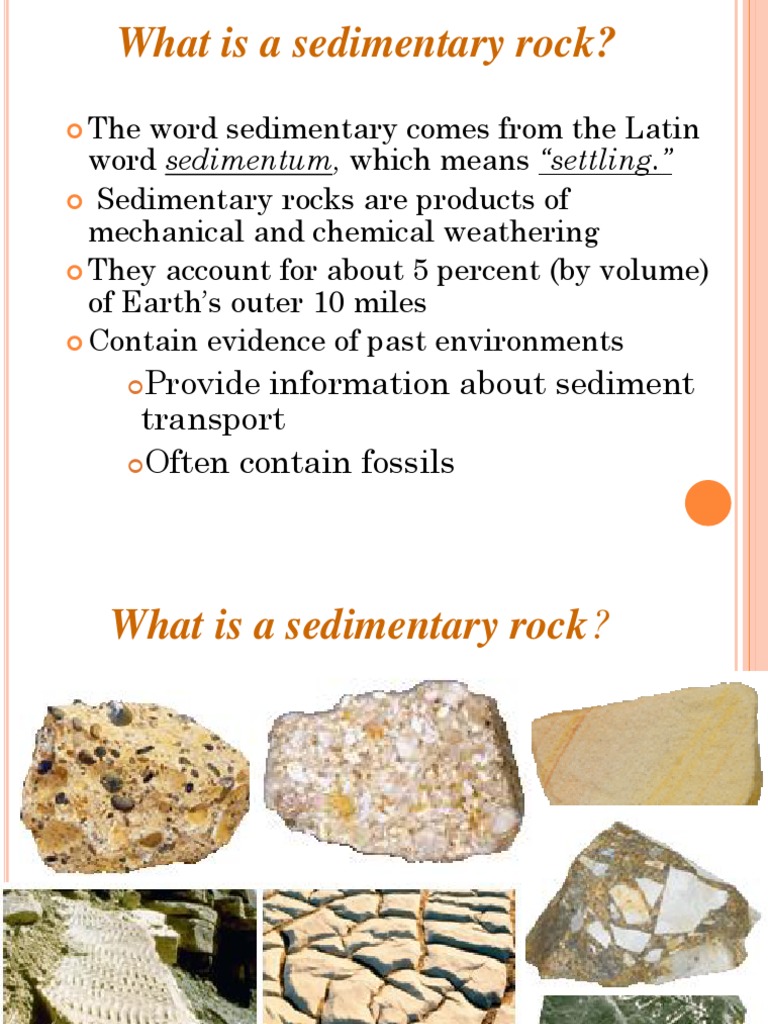 What Is A Sedimentary Rock?: Provide Information About Sediment ...