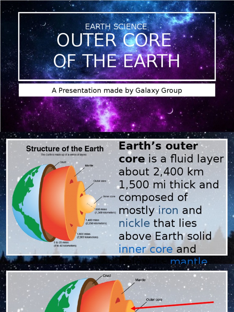 Outer Core (Galaxy Group) | PDF | Planetary Core | Earth