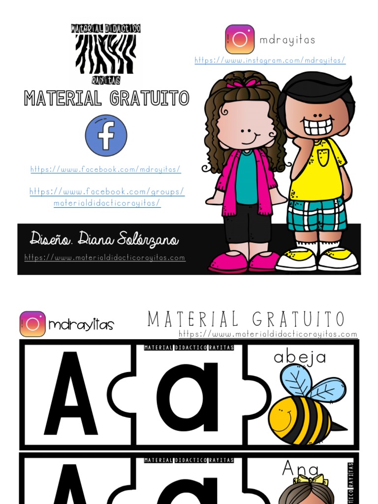 Rompecabezas de Las Vocales | PDF