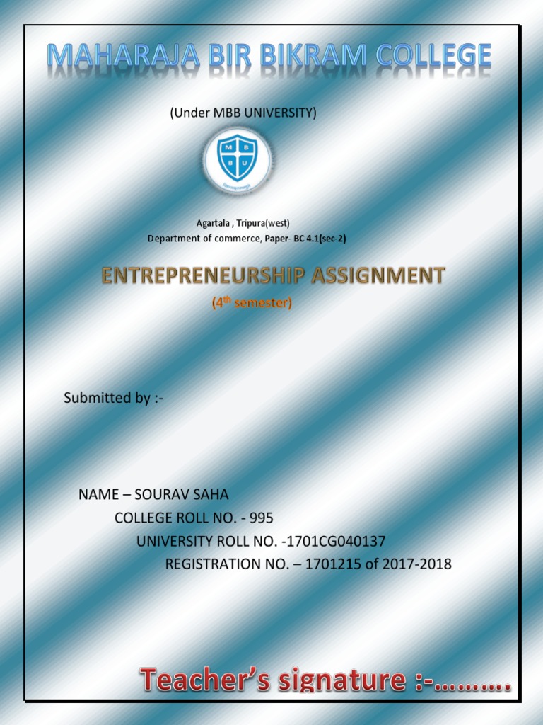 Submitted By:-: (Under MBB University) | PDF