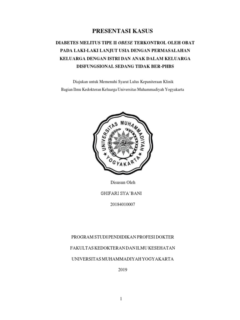 Presentasi Kasus DM II | PDF