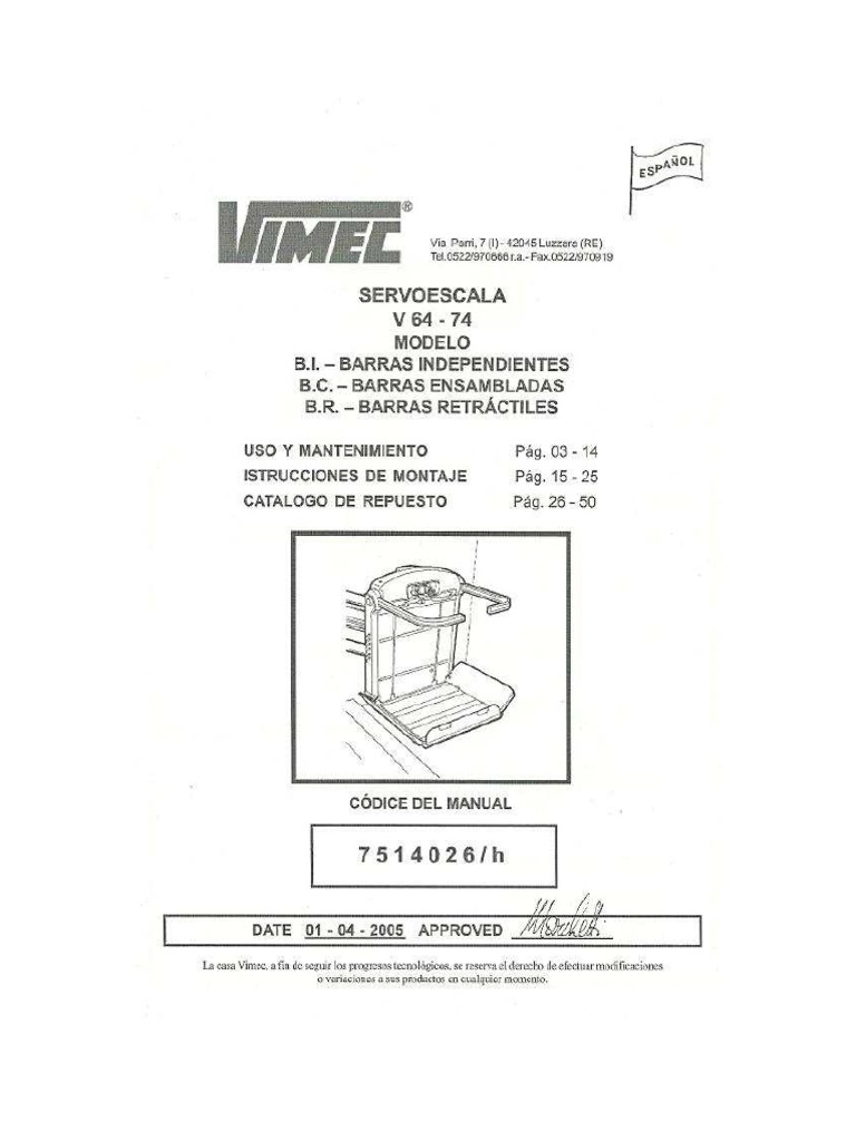 Manual Vimec | PDF