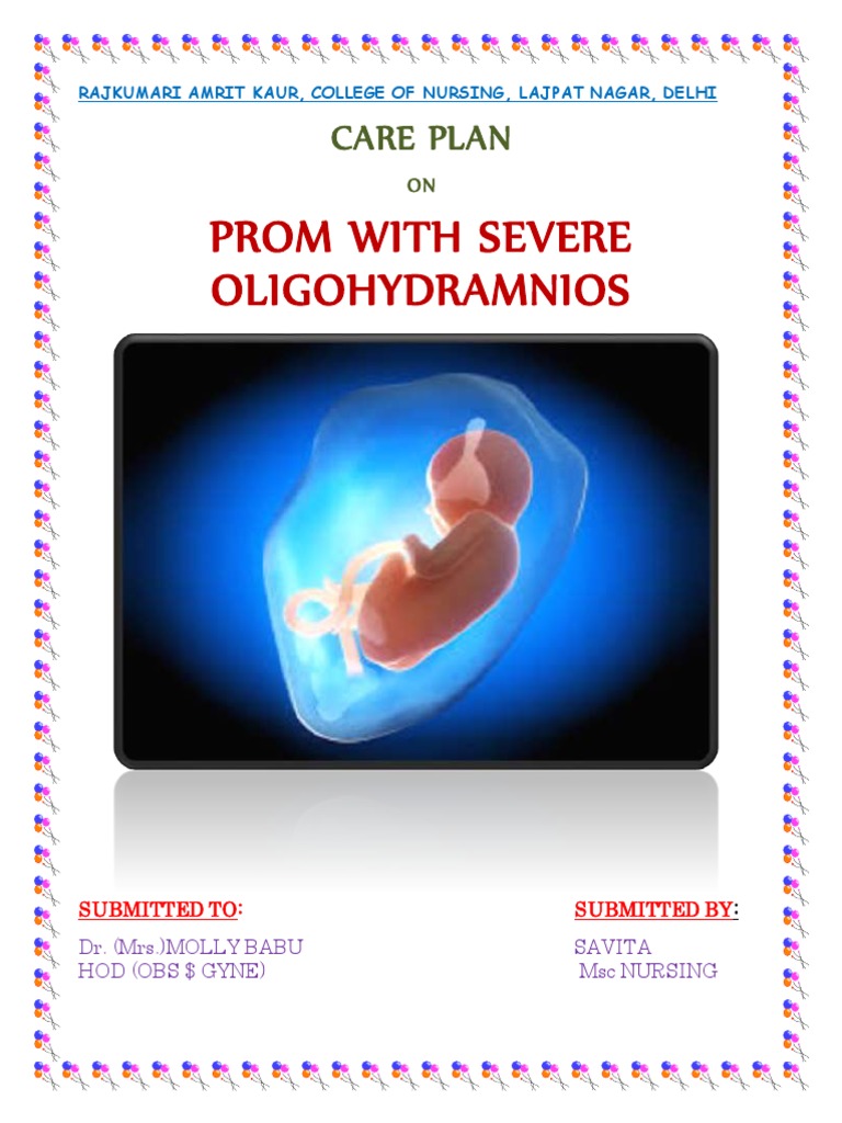 Oligohydramnios Baby