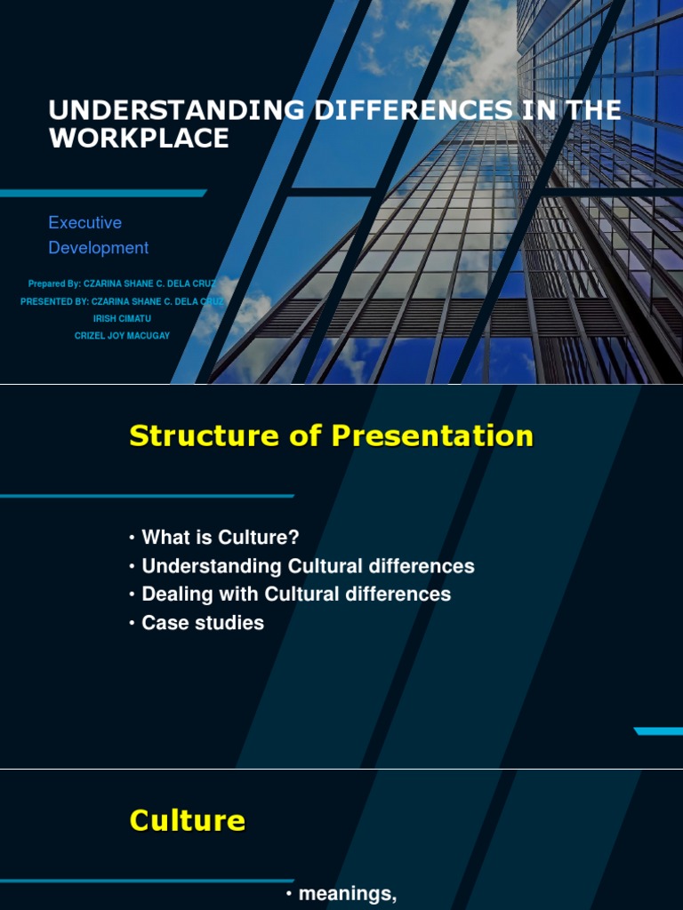 Understanding Differences in The Workplace | PDF | Intelligence ...