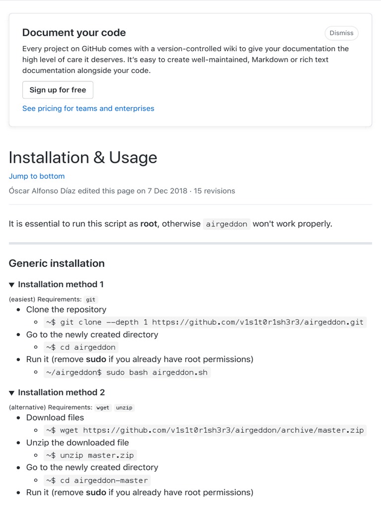 Airgeddon Installation Guide | PDF | Utility Software | Unix Software