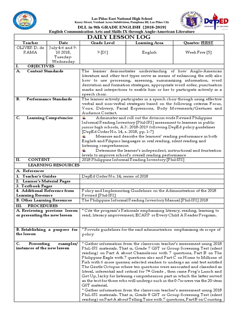 A-Detailed-Lesson-Plan the Seven Ages of Man | Educational Technology ...