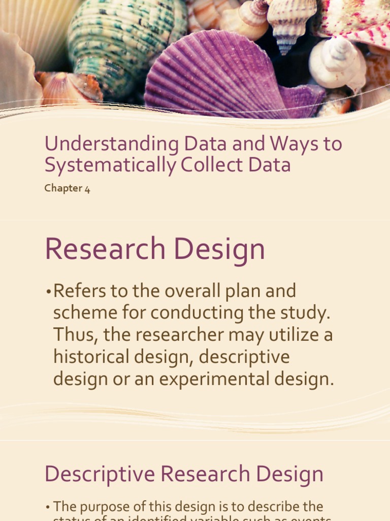 Understanding Data and Ways To Systematically Collect Data | PDF | Sampling (Statistics ...