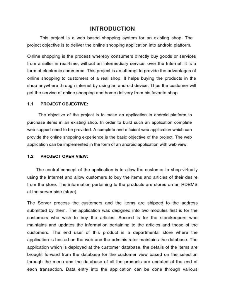 Chandan Project | PDF | Java Server Pages | Online Shopping