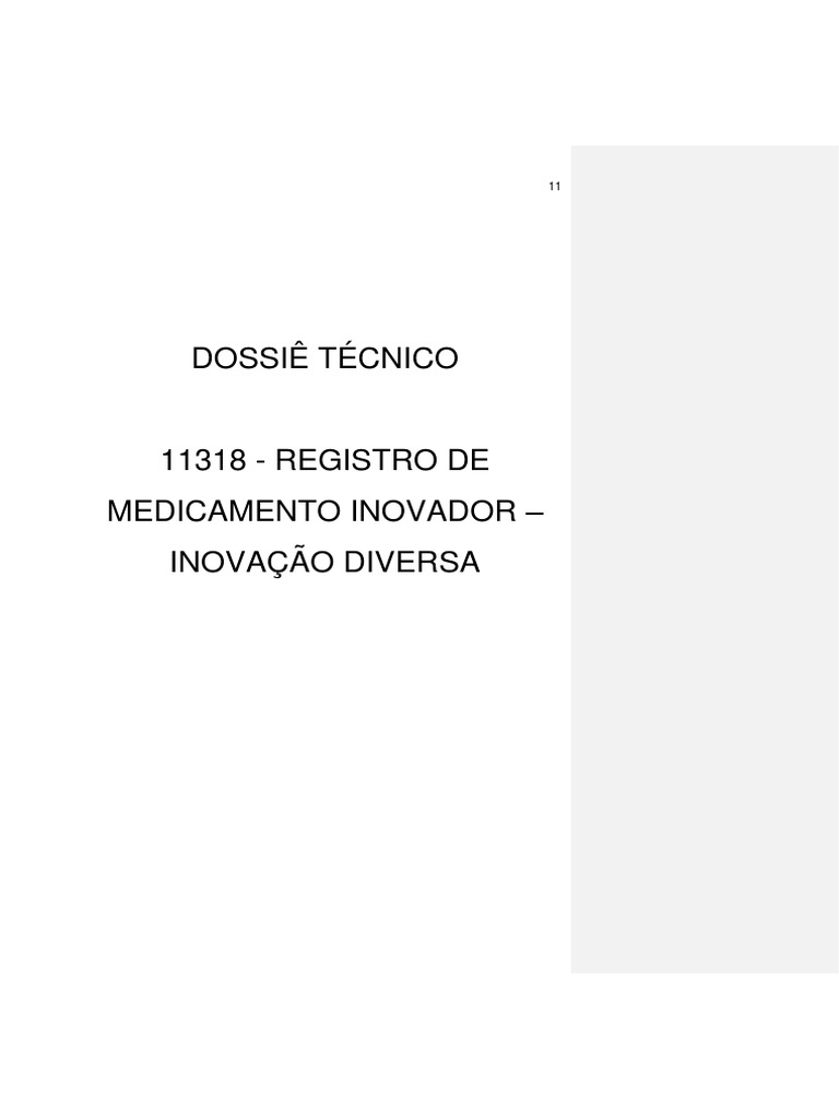 30 - 06 - 19 - Modelo Dados Dossiê Técnico | PDF | Farmacêutico ...