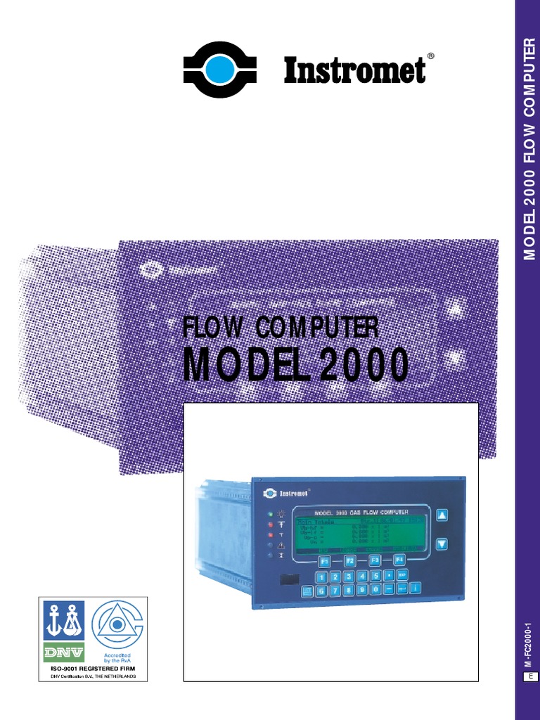 Model 2000 Flow Computer | PDF | Flow Measurement | Manufactured Goods