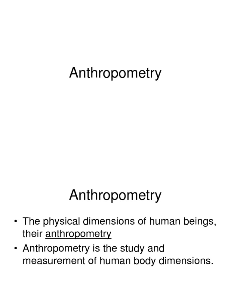 Anthropometry | PDF | Anthropometry | Percentile